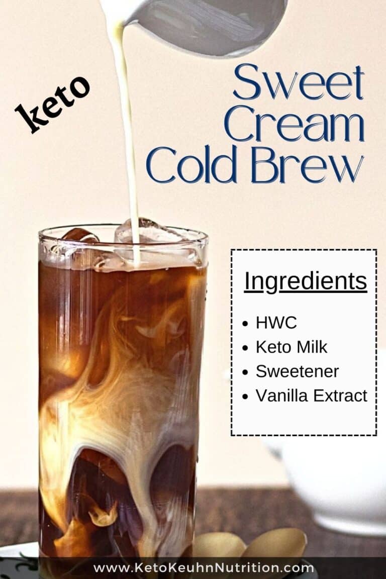 Sugar-Free & Keto Vanilla Sweet Cream Cold Brew: Ultimate Guide - Keto ...